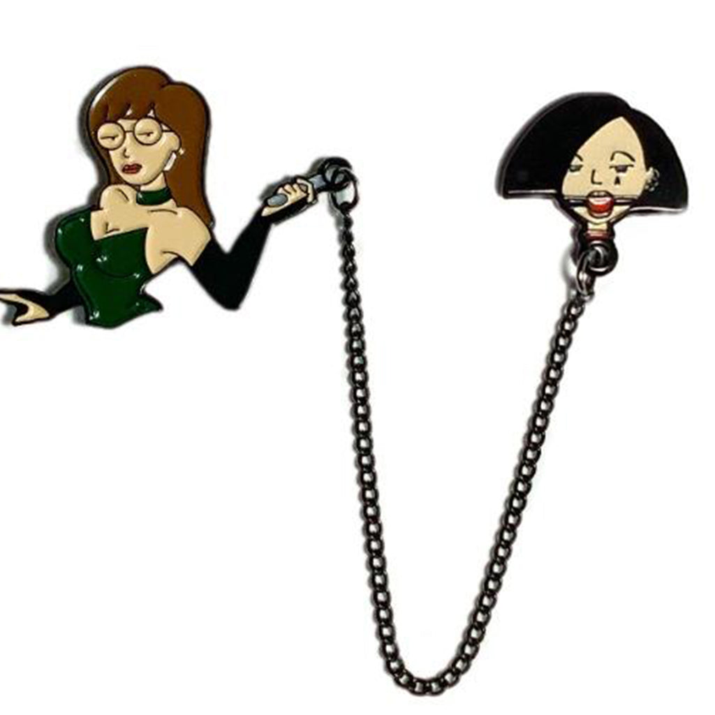 Kinky Daria And Jane Enamel Pin By Geeky And Kinky Pins The Pleasure Parlor