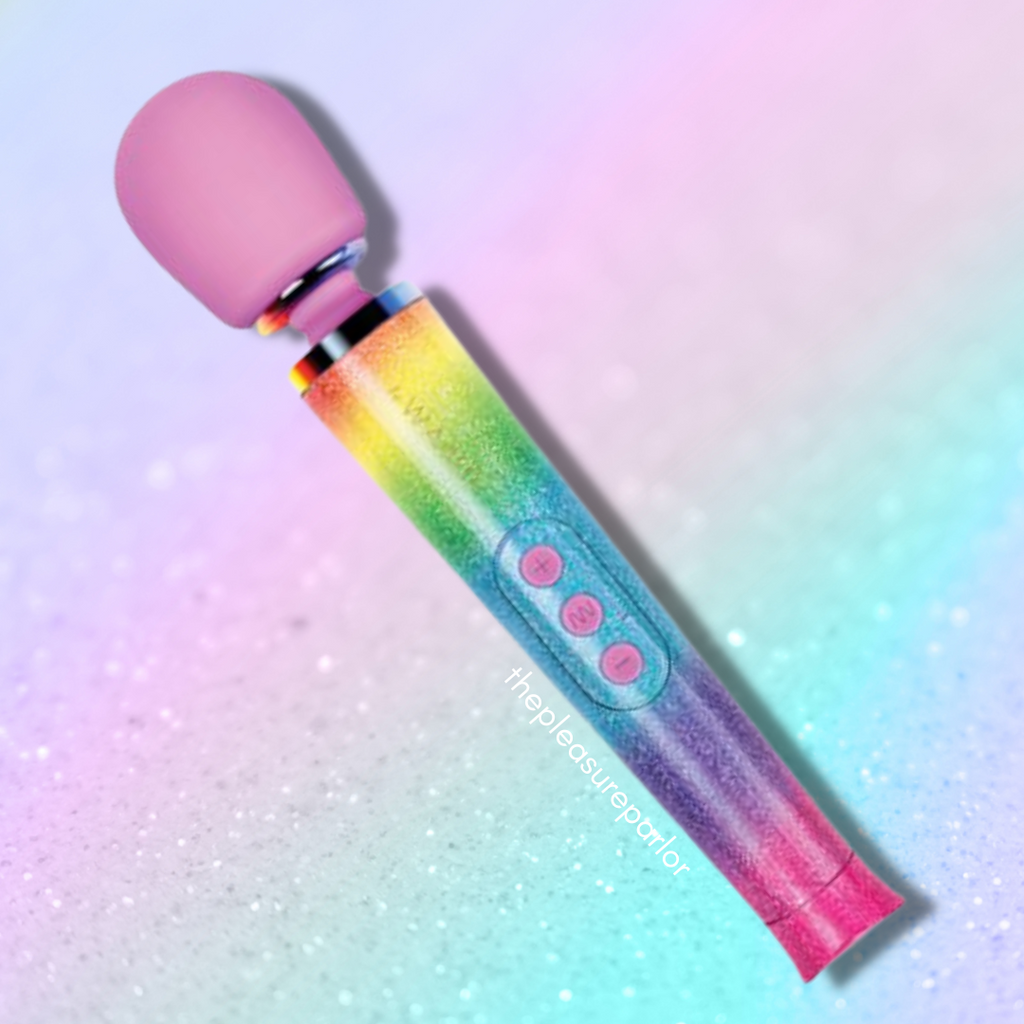 Le Wand All That Glitters Limited Edition Rainbow Ombre Petite Wand ...